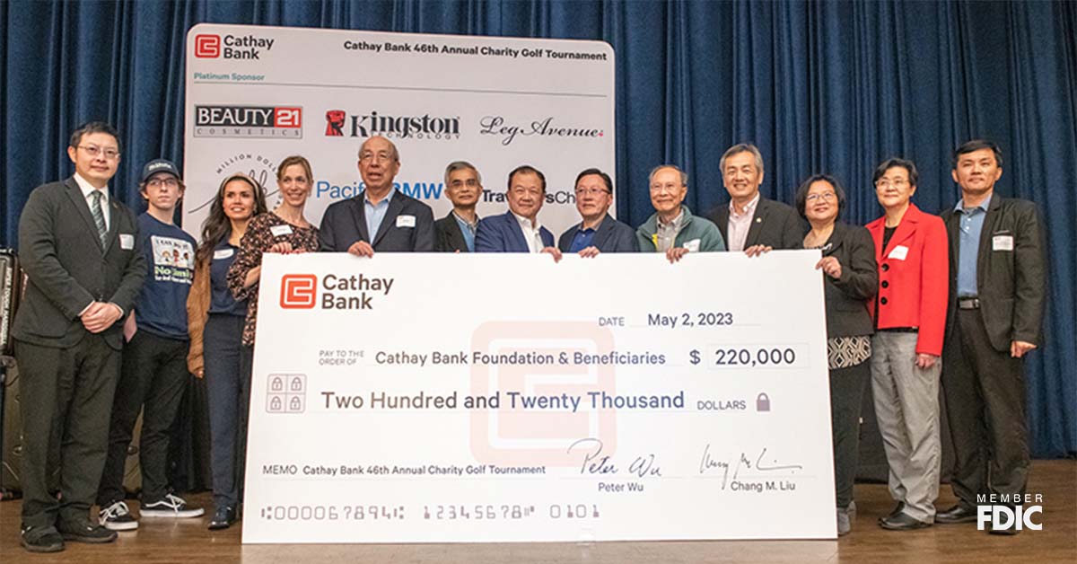 Cathay Bank Raises $220,000 for Local Nonprofits | Blog